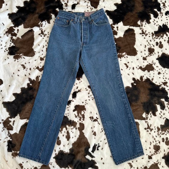 Levi's | Jeans | Incredible Vintage Wash Em Hot Blue Denim Levis Jeans ...